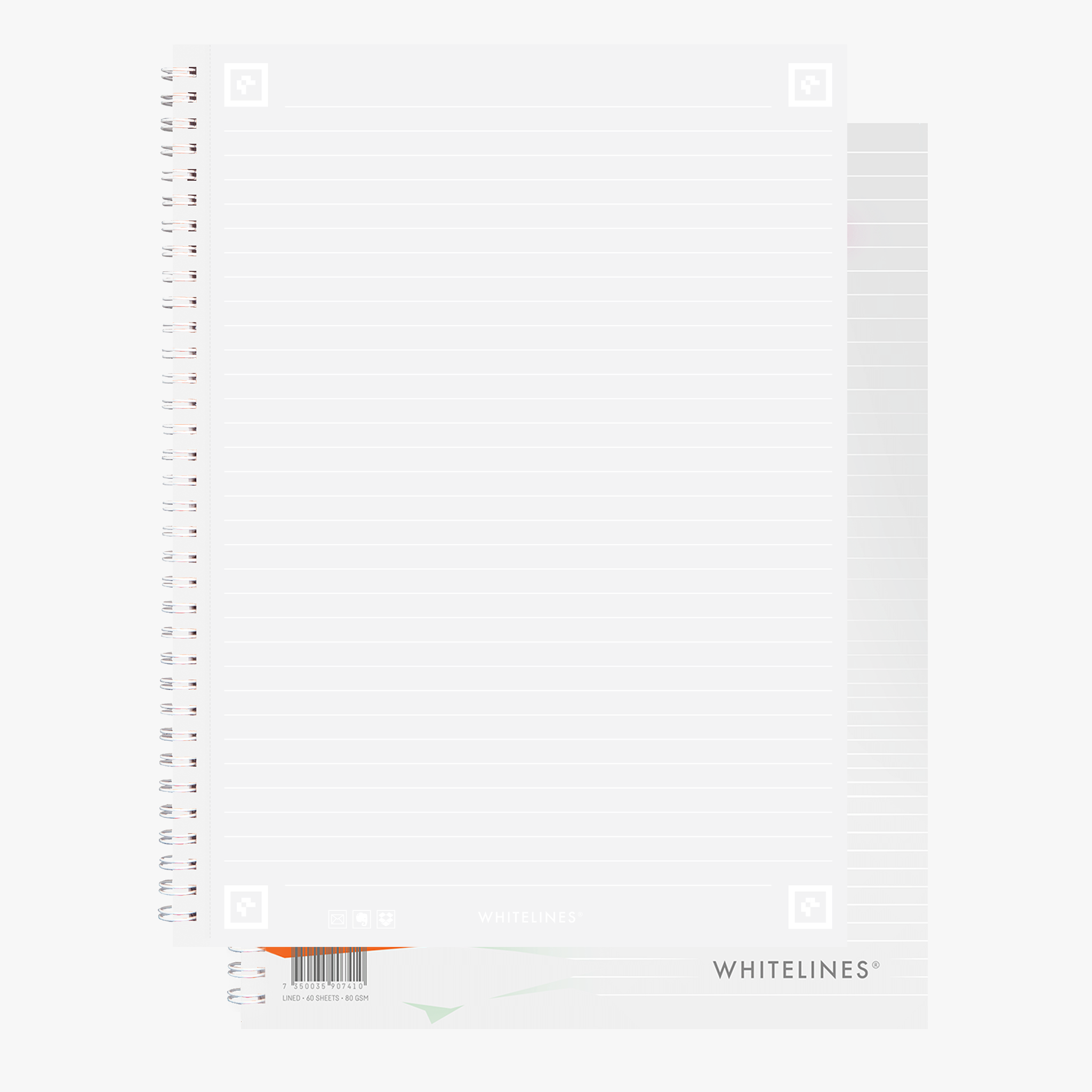 Whitelines Revelations A4 Lined