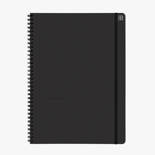 Whitelines Hard Wire A4 Graph Notebook